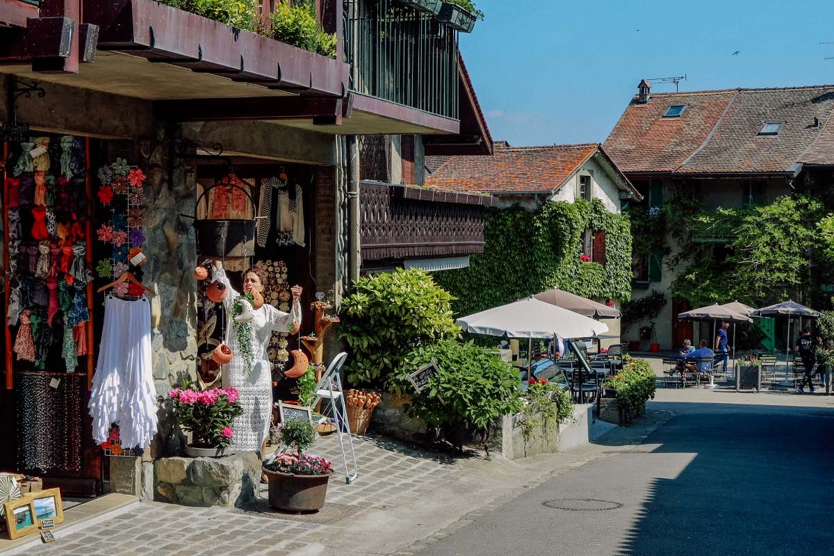 Slow Travel in Yvoire, France