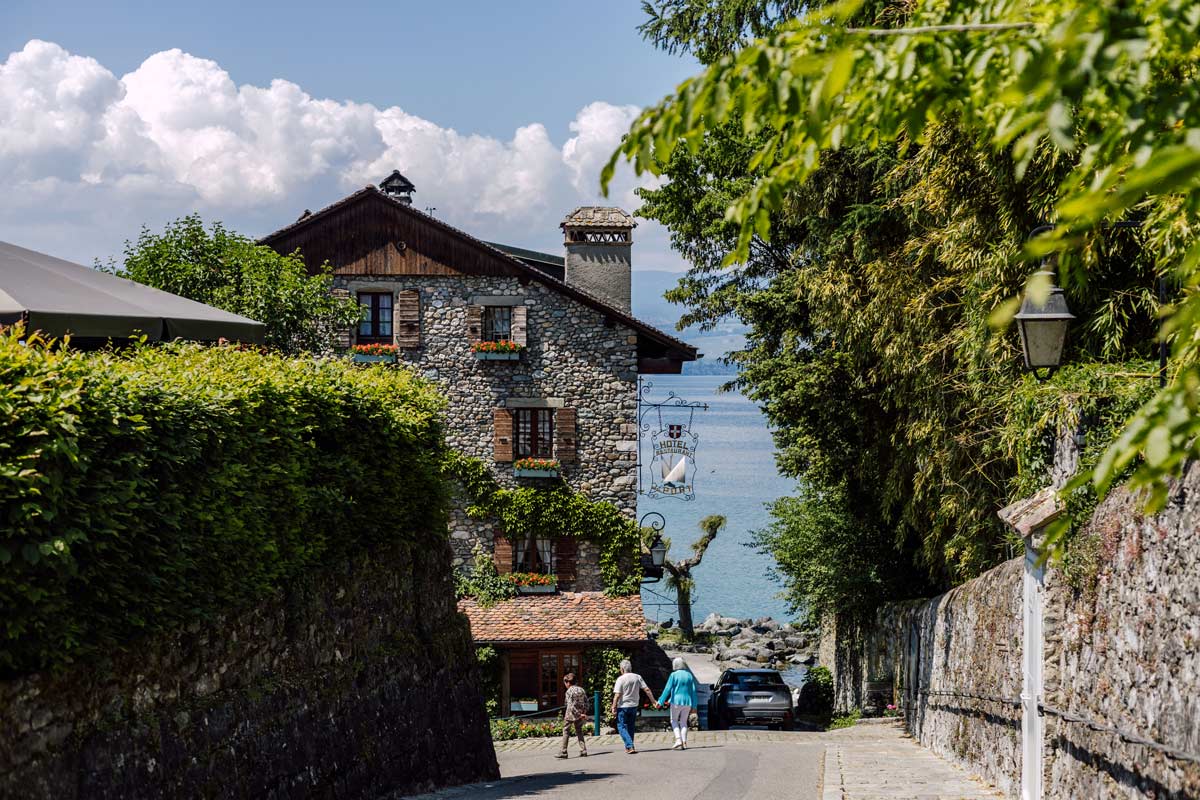 Slow Travel in Yvoire, France